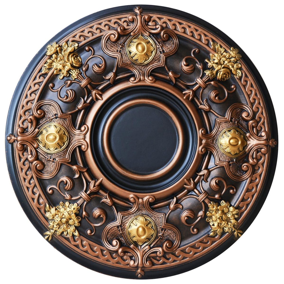 Ceiling Medallion Dusk Stars 28-1/8 in. CCMF-035-5 – Fine Art Deco Inc ...