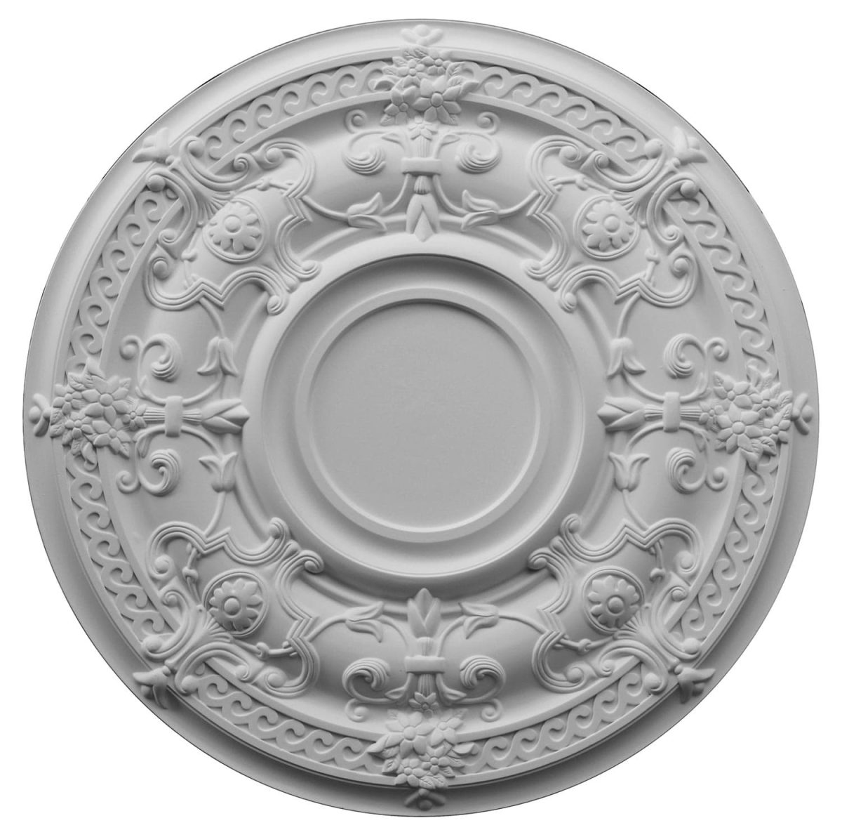 White Ceiling Medallions Archives - Fine Art Deco Inc. An Artistic ...