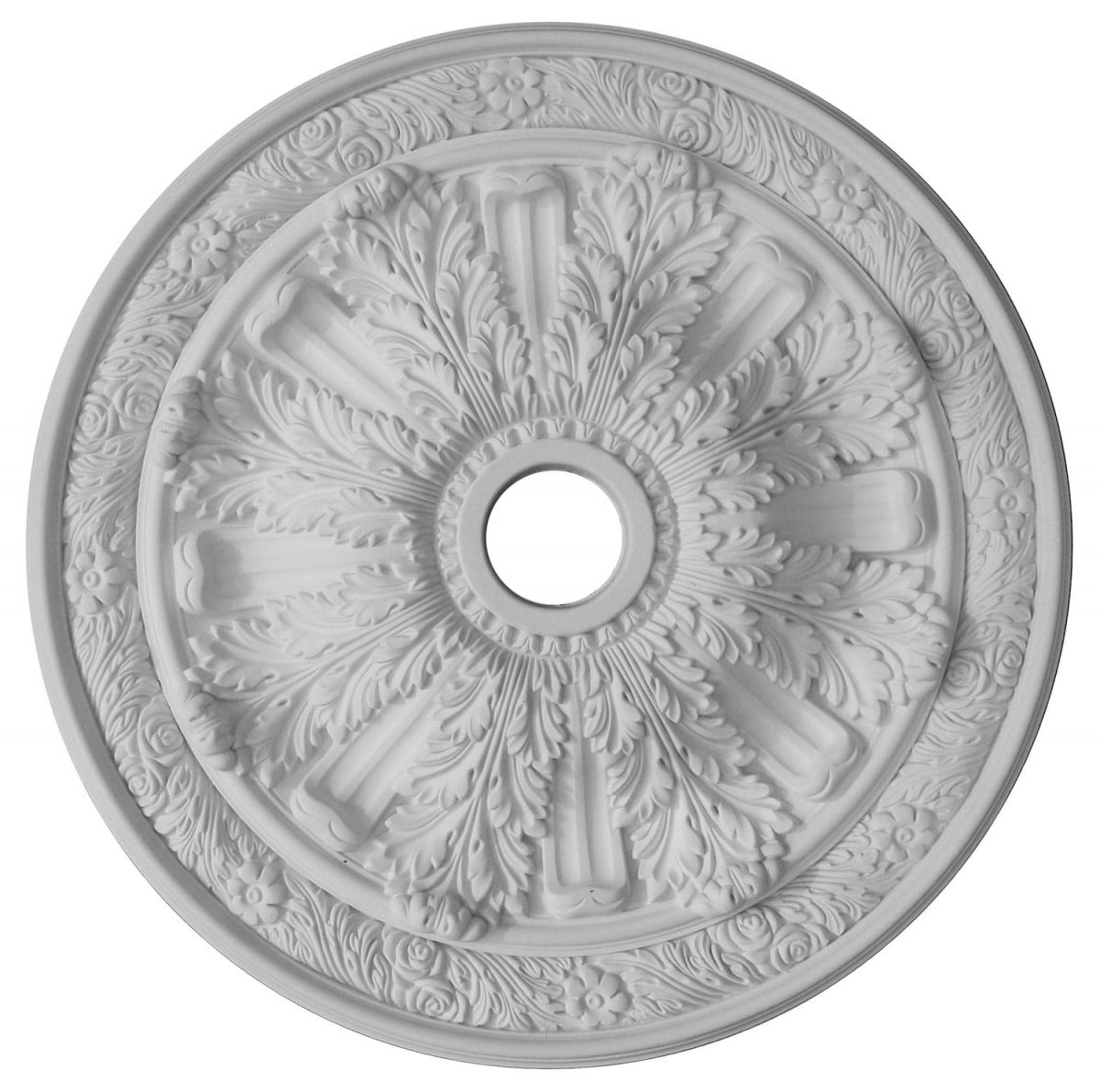 White Ceiling Medallions Archives - Fine Art Deco Inc. An Artistic ...
