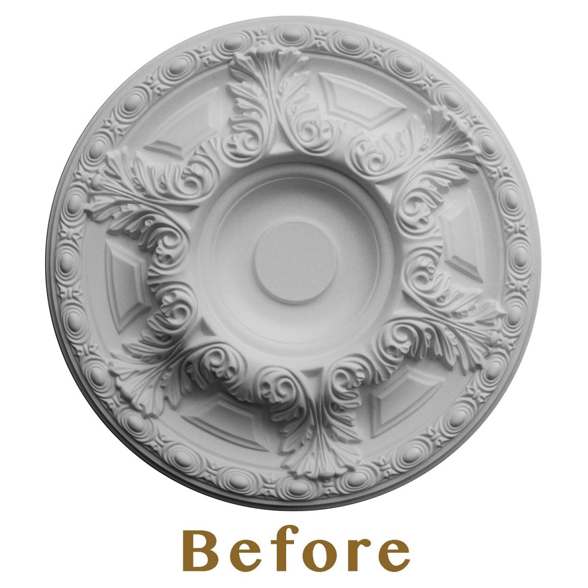 Ceiling Medallion Silver Cup 23-5/8 in. CCMF-048-2 – Fine Art Deco Inc ...