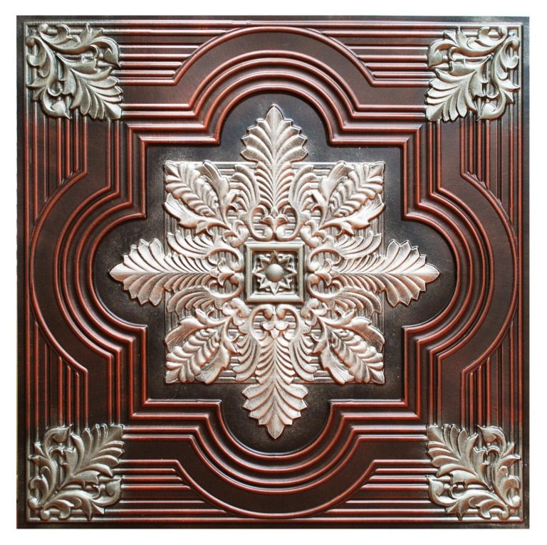 Ceiling Tile Odysseus Shield 24 in. x 24 in. CTF-014 - Fine Art Deco ...