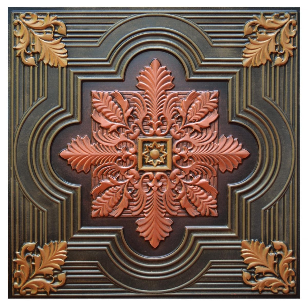 Ceiling Tile Cathedral 24 in. x 24 in. CTF-027 - Fine Art Deco Inc. An ...