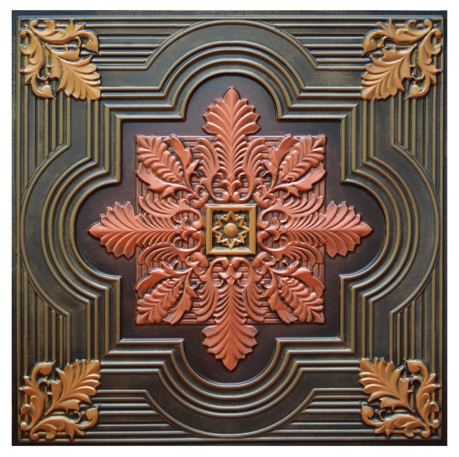Pre-Finished Ceiling Tile Samples – Fine Art Deco Inc. An Artistic ...
