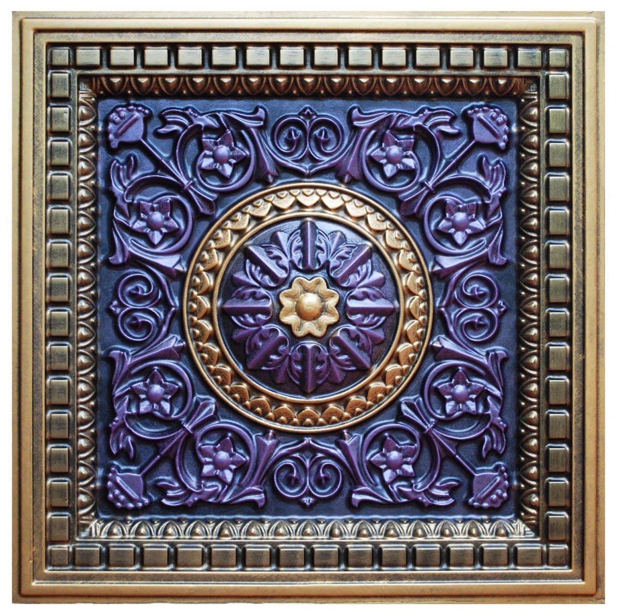 Ceiling Tile Da Vinci V 24 in. X 24 in. CTF-012-5 – Fine Art Deco Inc ...