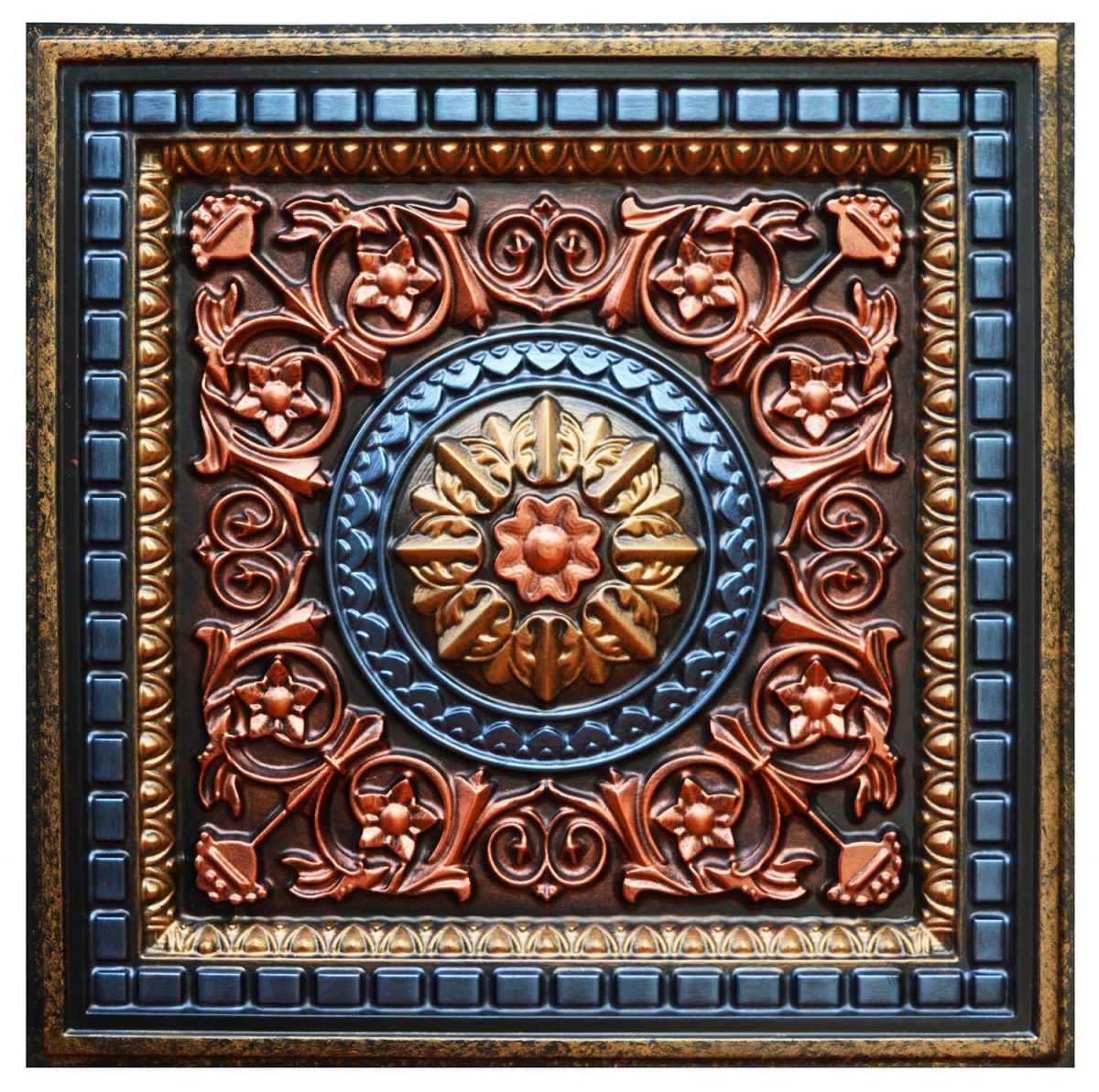Ceiling Tile Da Vinci II 24 in. X 24 in. CTF-012-2 - Fine Art Deco Inc ...