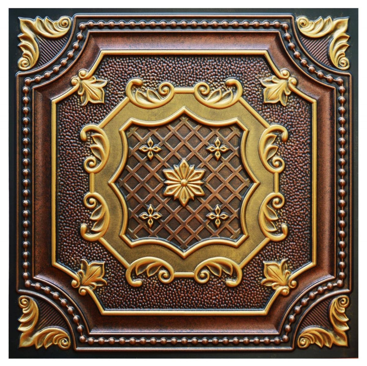 Ceiling Tile My Beautiful Damaris II 24 in. x 24 in. CTF-015-2 - Fine ...